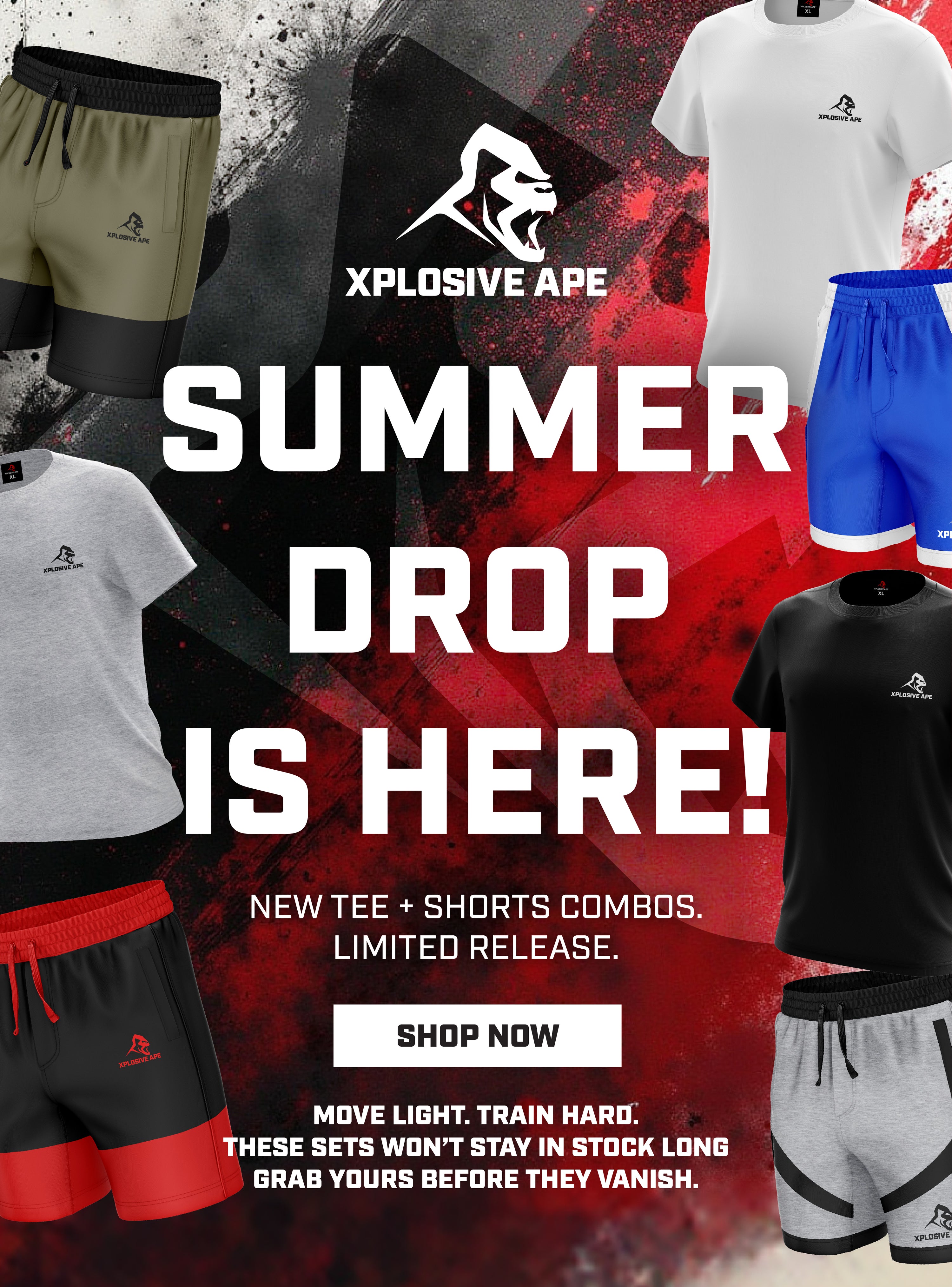 Gym Wear & Casual Clothing | Xplosive Ape