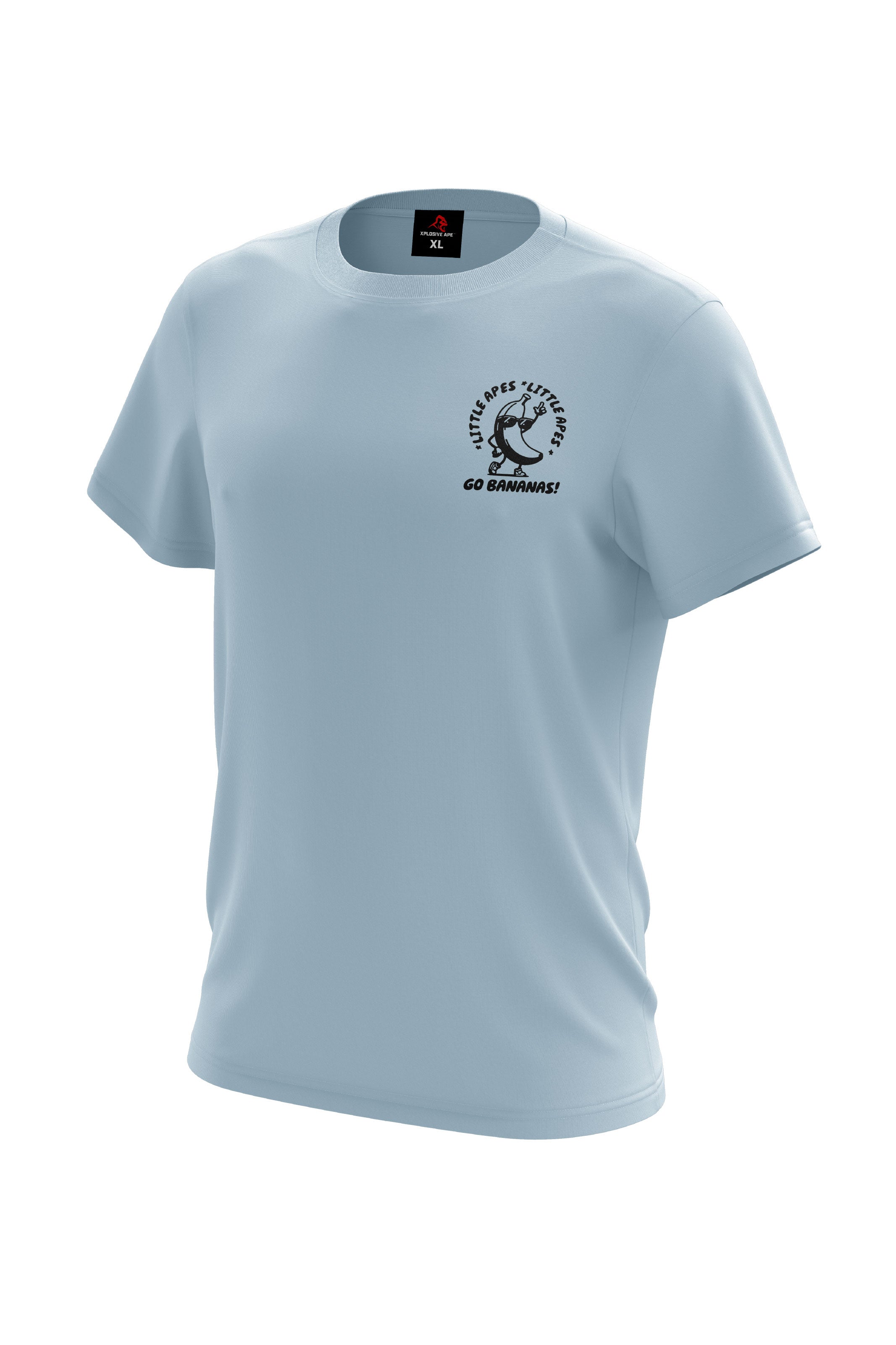 Little Apes Go Bananas V2 Tee - Light Blue – Xplosive Ape